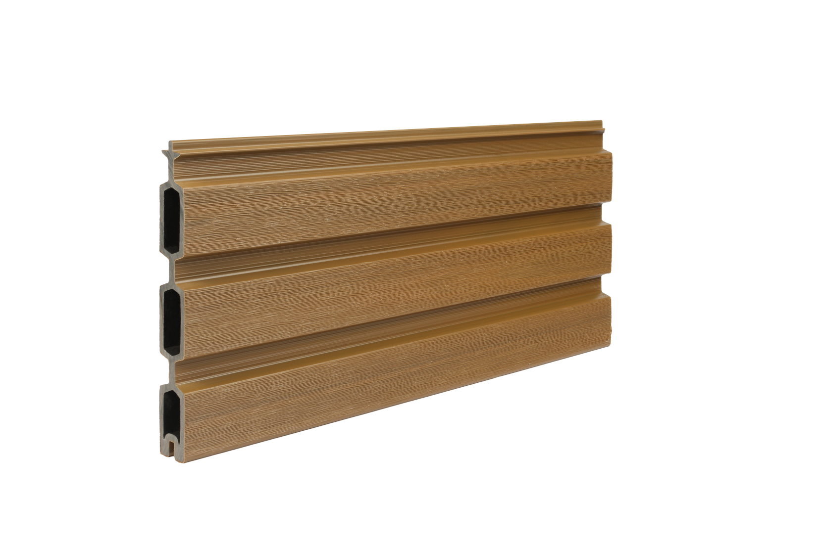 WPC-Zaun Rhombus Teak – MT Zaune